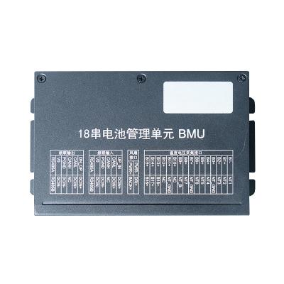 China 18S High Voltage BMS Battery Management System BMU With Cooling Fan for Lifepo4 Battery for sale