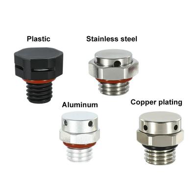 China Brass Aluminum Stainless Steel Plastic Air Vent Plug IP68 Waterproof Breather Vent Air Valve for sale