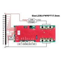 China BMS LiFePO4 6s 8s 16s 24V 48V 100A 200A Smart BMS Battery Management System for Lithium Ion Battery Pack for sale