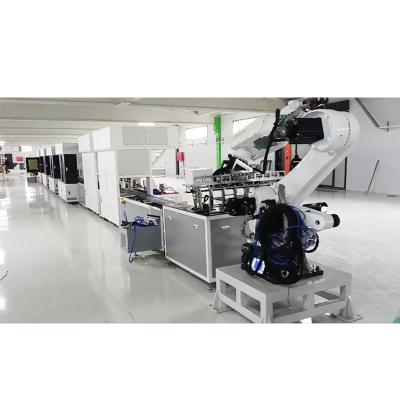China Semi-automatic power battery module PACK production line for sale