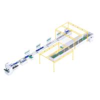 China Lithium Ion Prismatic Battery Pack Production Line Battery Assembly Line for sale