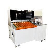 China 10 Channels Automatic Cylindrical 33140 Battery Cell Grading Sorting Machine for sale