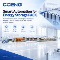 China Fully Automatic Energy Storage PACK Production Line | Turnkey Battery Pack Manufacturing Solution | COENG for sale