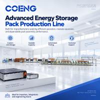 China Fully Automatic Energy Storage PACK Production Line | Turnkey Battery Pack Manufacturing Solution | COENG for sale