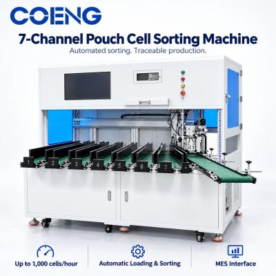 China COENG 7-Channel Automatic Pouch Cell Sorting Machine for sale