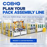 China Semi-Automatic Lithium Battery Module & Pack Assembly Line for sale