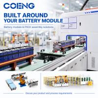 China Semi-Automatic Lithium Battery Module & Pack Assembly Line for sale