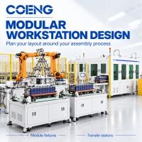 China Semi-Automatic Lithium Battery Module & Pack Assembly Line for sale