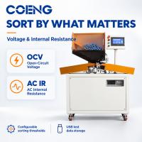 China COENG 5-Channel Cylindrical Cell Sorting Machine for 18650 and 21700 Voltage & IR Testing for sale
