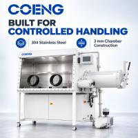 China COENG Single-Station Vacuum Glove Box With Purification System For Battery Research for sale