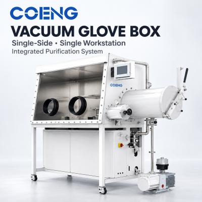 China COENG Single-Station Vacuum Glove Box With Purification System For Battery Research for sale