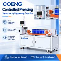 China COENG DJ100S Semi-Automatic Prismatic Battery Cell Stacking And Pressing Machine for sale