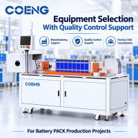 China COENG DJ100S Semi-Automatic Prismatic Battery Cell Stacking And Pressing Machine for sale