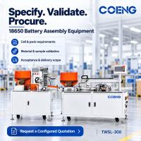 China COENG TWSL-300 3-in-1 18650 Battery Assembly Machine for sale