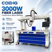 China 3000W CNC Fiber Laser Welding Machine for Lithium Battery Modules for sale