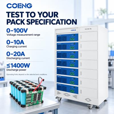 China 100V 7-Channel Battery Pack Aging Machine for sale