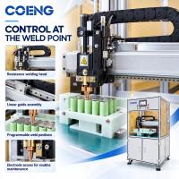 China 5000A Automatic Battery Pack Spot Welding Machine for Cylindrical Cells for sale