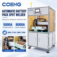 China 5000A Automatic Battery Pack Spot Welding Machine for Cylindrical Cells for sale