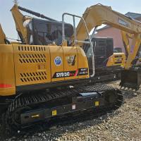 China Hydraulic 9 Ton / 10 Ton Mini Excavator Machine Secondhand SY95C for sale