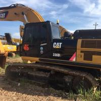 China 36 ton Used Large Excavator High Power CAT 336D2 Mine Excavator for sale