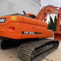 China Original Used 22 Ton Excavator Hydraulic Doosan DX220 Excavator Machine for sale
