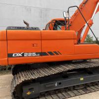China Original Used 22 Ton Excavator Hydraulic Doosan DX220 Excavator Machine for sale