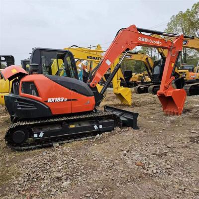 China Compact Used Excavator Equipment Kx183 Flexible 8 Ton Mini Excavator for sale