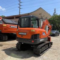 China Second Hand 7 Ton Digger Machine Doosan DX60 Used Excavator for sale
