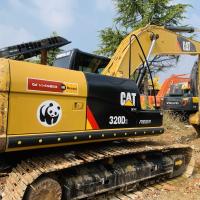 China Cat 320d Used Caterpillar Excavator Medium 20t Original Paint Color for sale