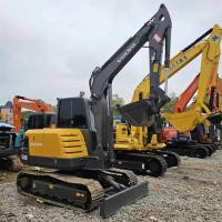 China Ec60d Used Volvo Excavator Small 6 Ton Excavator Power Trowel for sale