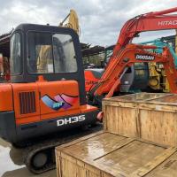 China Used Hydraulic Small Crawler Excavator Dh35 3.5 Ton Mini Excavator for sale