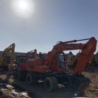 China Doosan Dh150W-7 Used Hydraulic Wheel Excavator Machinery for sale