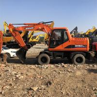 China Doosan Dh150W-7 Used Hydraulic Wheel Excavator Machinery for sale
