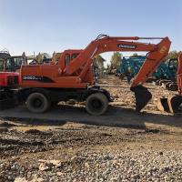 China Doosan Dh150W-7 Used Hydraulic Wheel Excavator Machinery for sale