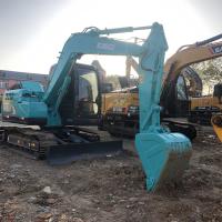 China Used Kobelco Mini Crawler Excavator Sk75 Secondhand Track Digger Sk75-8 for sale
