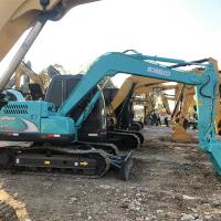 China Used Kobelco Mini Crawler Excavator Sk75 Secondhand Track Digger Sk75-8 for sale