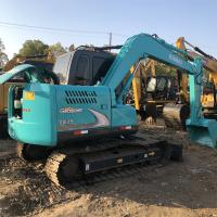 China Used Kobelco Mini Crawler Excavator Sk75 Secondhand Track Digger Sk75-8 for sale