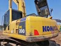 China Low Work Hour Used Komatsu PC200-8 Excavator With Direct Injection Engine Type for sale