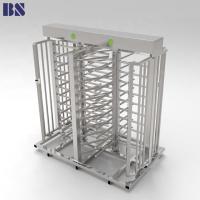 China Security Flexible Electronic Turnstile Gates , Acrylic Arm Rotating Security Gates for sale