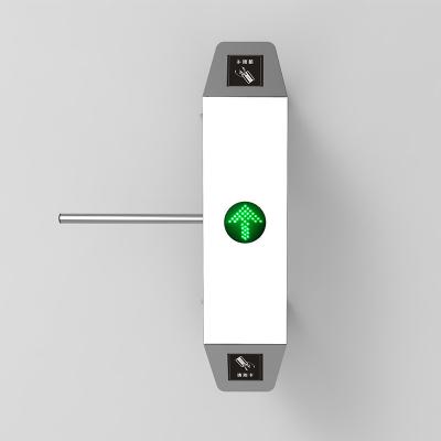 China IC Card Access Control Turnstile 600mm Width SUS304 Controlled Access Turnstiles for sale