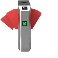 China Security Access Control Waist High Turnstile Drop Arm Turnstile 1200mm 280mm 1000mm for sale