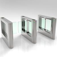 China IP54 Speed Gate Turnstile Anti-Crush Optical Barrier Turnstiles Face Recognition for sale
