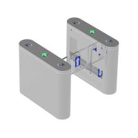 China Automatic SUS304 Pedestrian Swing Gate , Access Control RFID Barrier Gate For Handicap for sale
