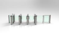 China Swipe Card Face Recognition Turnstile Access Control Waterproof  1100mm for sale