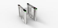 China SUS316 304 Face Recognition Turnstile Subway RFID Flap Barrier Access Control System for sale