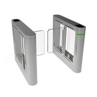 China 900mm Small Swing Gate Anti Collision Arc Access Control Gate Temperature Measurement for sale