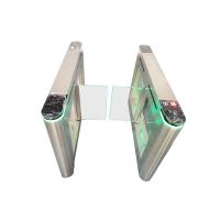 China 900mm Small Swing Gate Anti Collision Arc Access Control Gate Temperature Measurement for sale