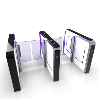 China Brushed SUS304 High Speed Gate Turnstile RFID Access Control System for sale
