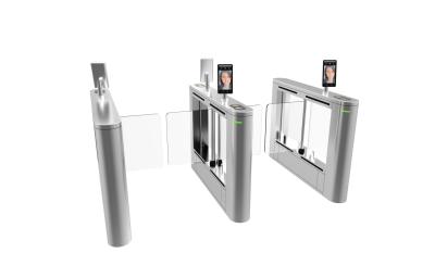 China Indoor Lobby Entry Face Recognition Turnstile Single Direction With Security Entrance Detector for sale