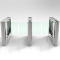 China Intelligent Brushless Swing Barrier Turnstile Gate With Face Recognition Three Roller for sale
